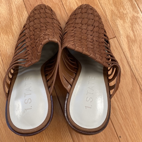 1. State | Shoes | State Womens Licha Leather Almond Toe Size 85 | Poshmark